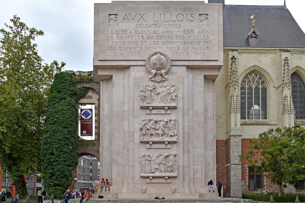 Le monument aux Morts / Nos équipements - Ville de Lille : adresses ...